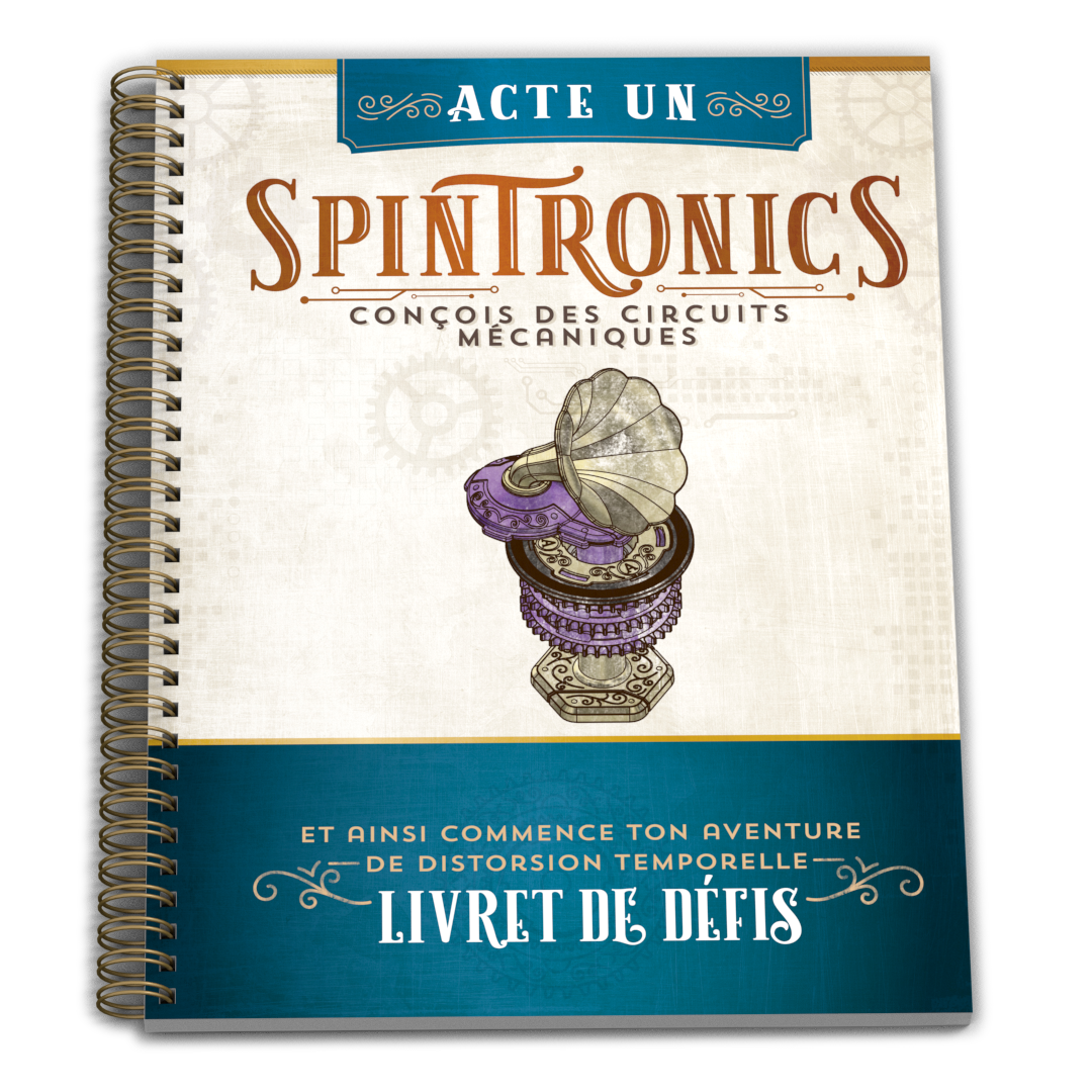 Spintronics Act One Replacement Puzzle Book – Upper Story EU